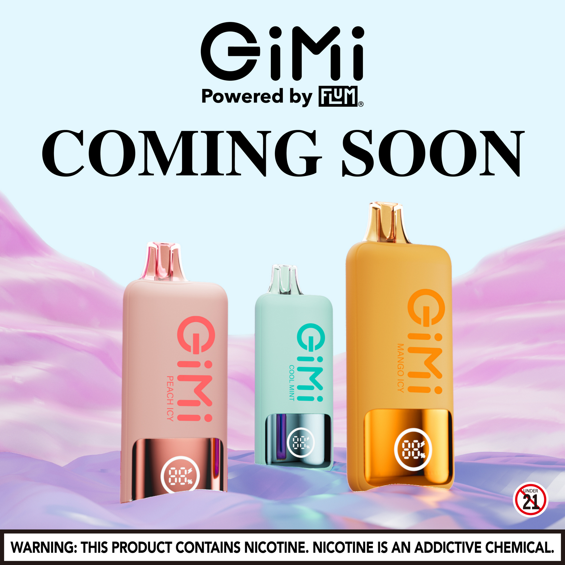 GiMi 8500 Disposable 5%, flum